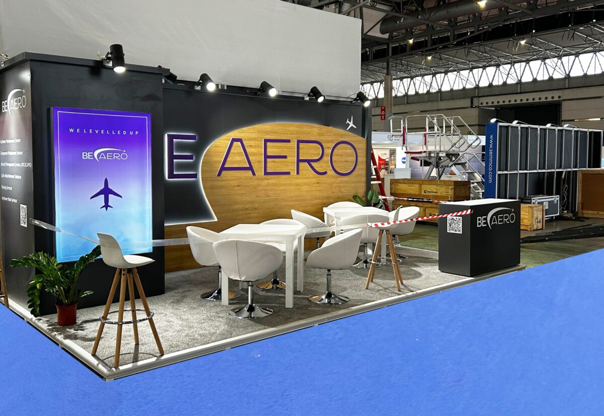 BE AERO- MRO EUROPE- FIRA BARCELONA — HES Design